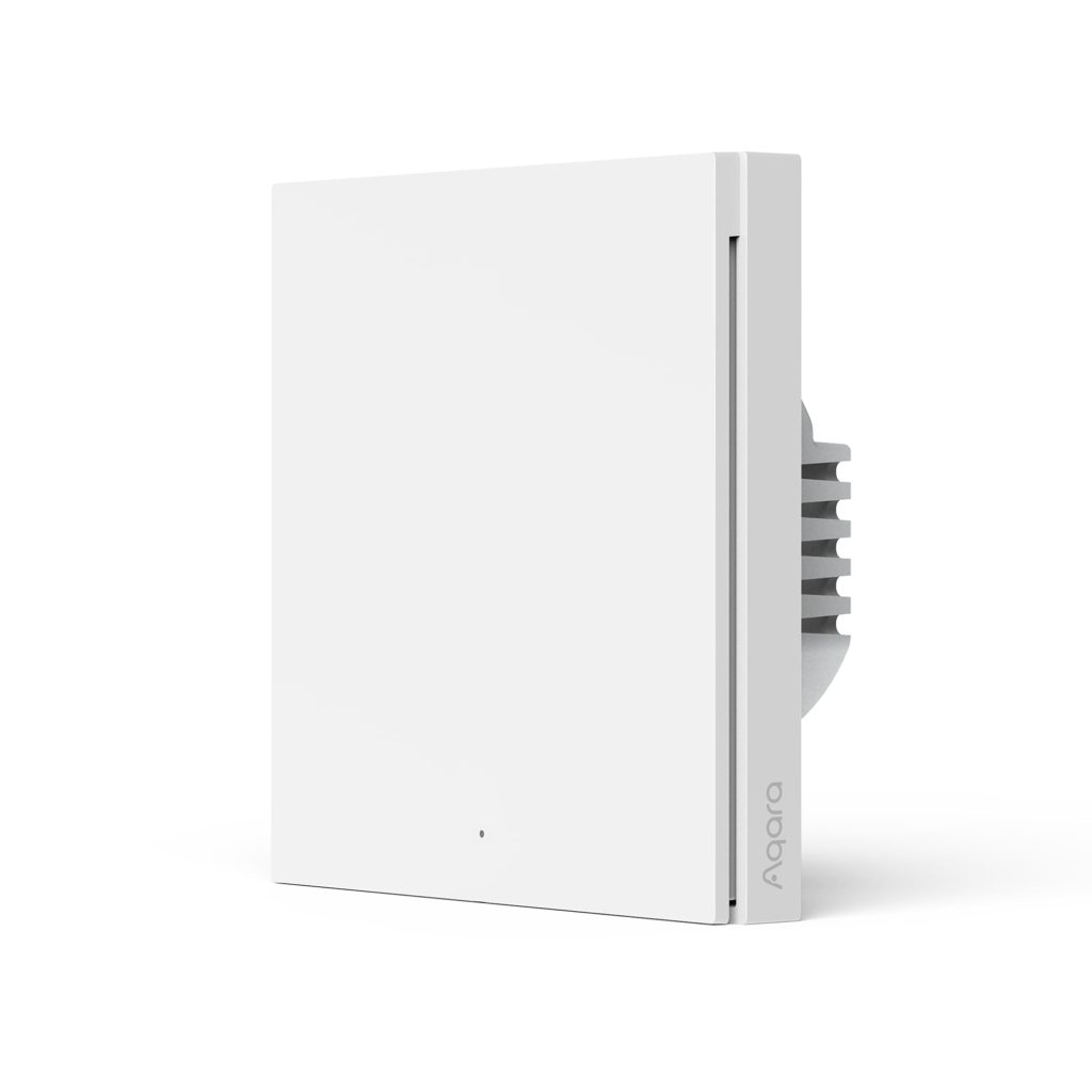 Aqara Smart Wall Switch H1 (No Neutral, Single Rocker) - Aqara UK Shop