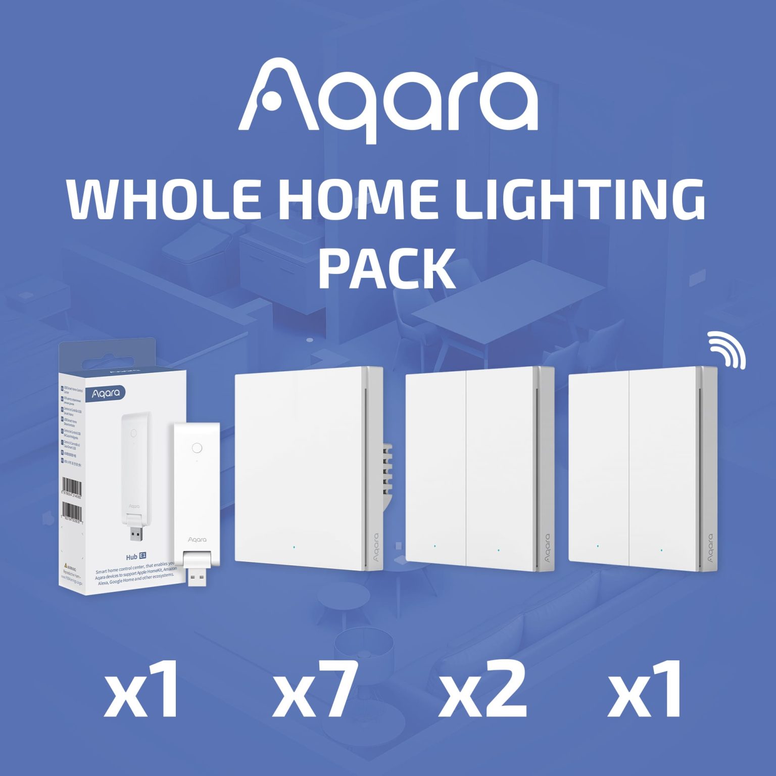 Aqara Whole Home Smart Lighting Kit - Aqara UK Shop