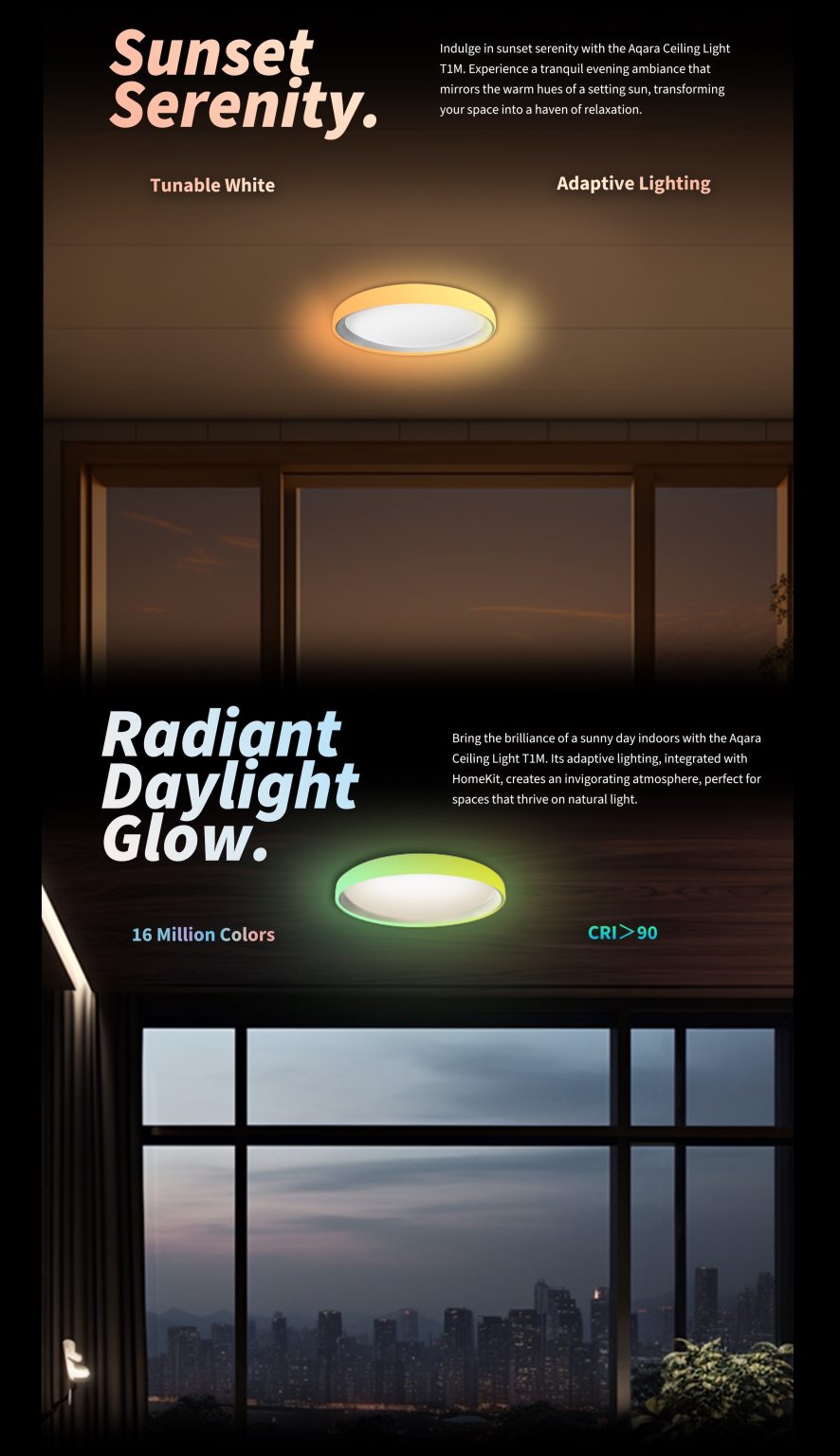 Aqara Ceiling Light T1M - Aqara UK Shop