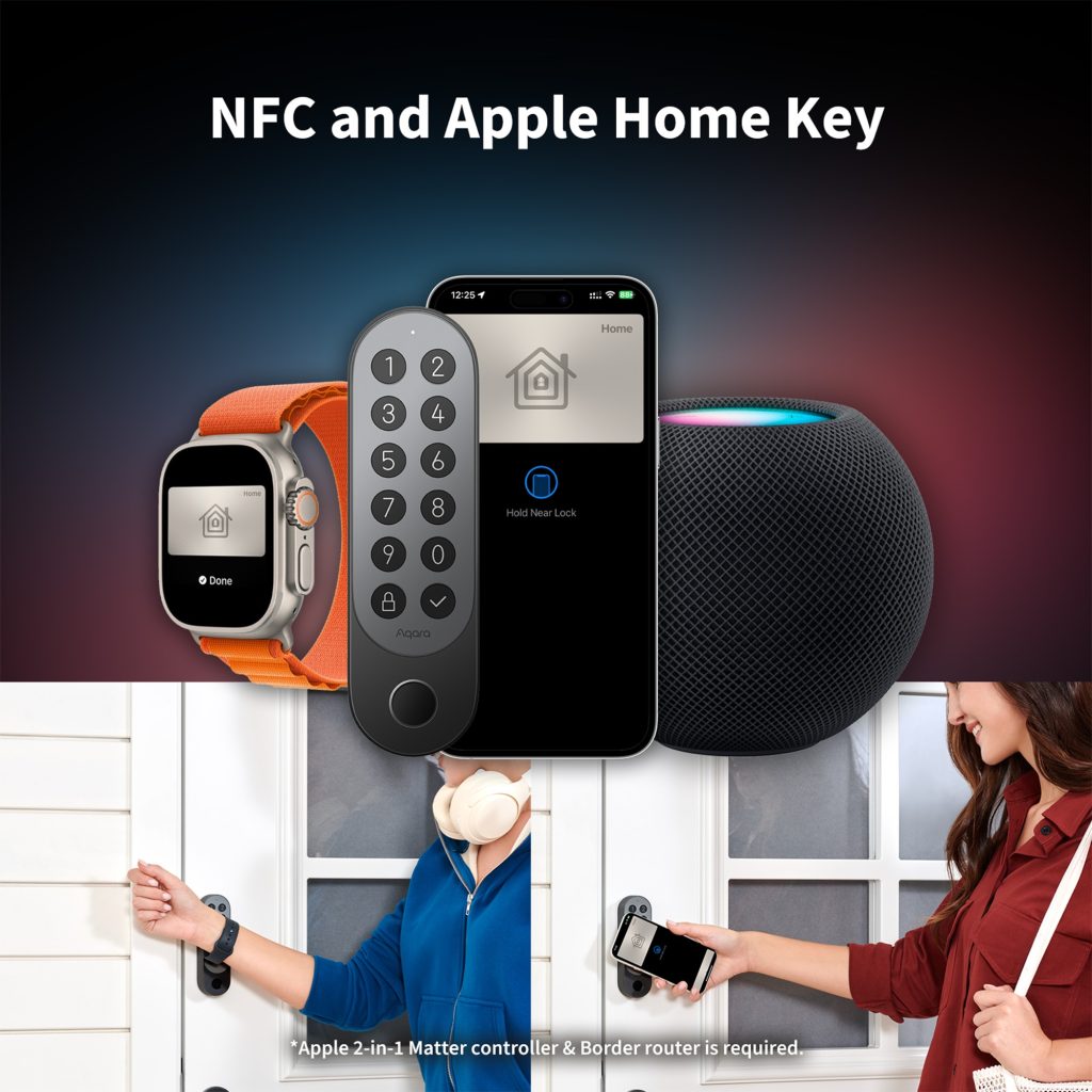 Aqara Smart Lock U200+ Kit | HomeKit Smart lock | Keyless | Aqara UK Shop