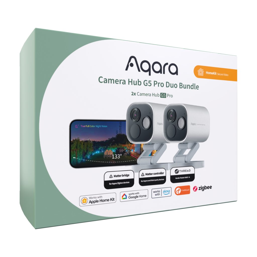 Aqara Camera Hub G5 Pro Duo Bundle (PoE / Wi-Fi) - Aqara UK Shop