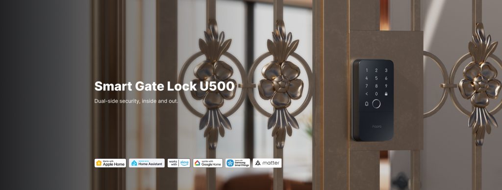 Aqara Smart Gate Lock U500 - Aqara UK Shop
