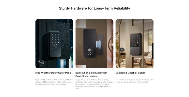 Aqara Smart Gate Lock U500 - Aqara UK Shop
