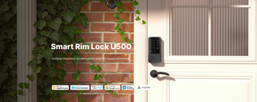 Aqara Smart Rim Lock U500 - Aqara UK Shop