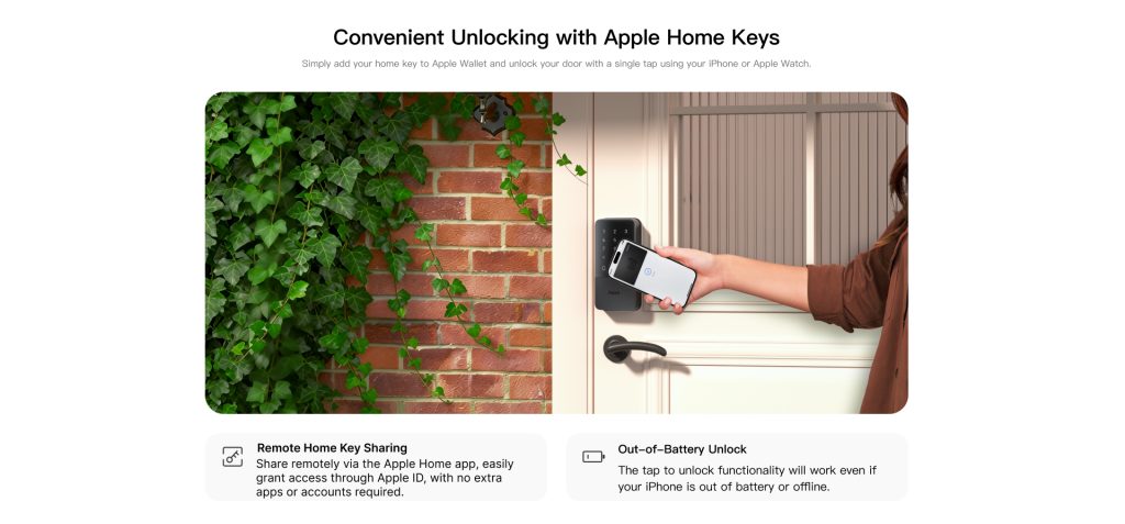 Aqara Smart Rim Lock U500 - Aqara UK Shop